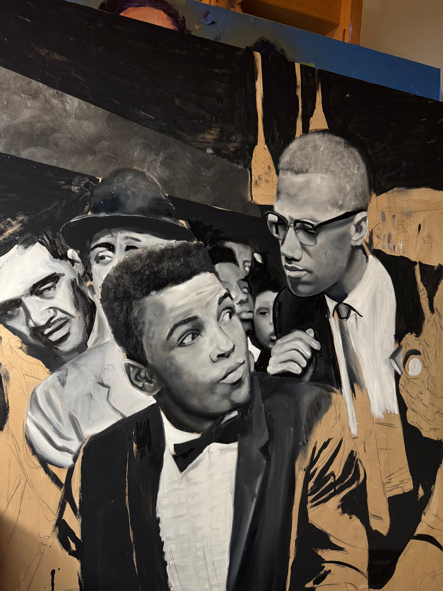 MALCOM X ALI PRE-ORDER – Carling Jackson Art