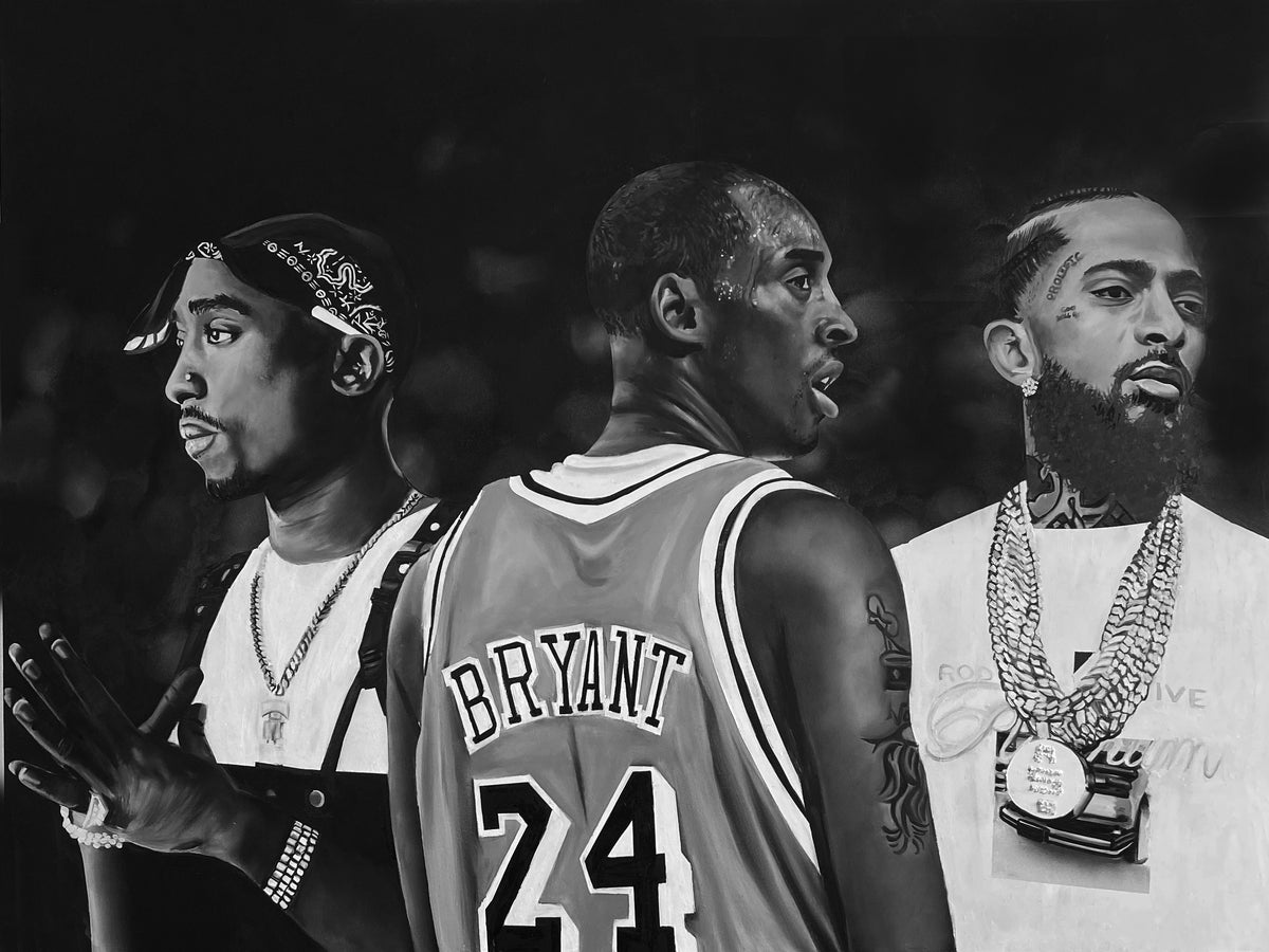 LA LEGENDS CANVAS PRINT – Carling Jackson Art