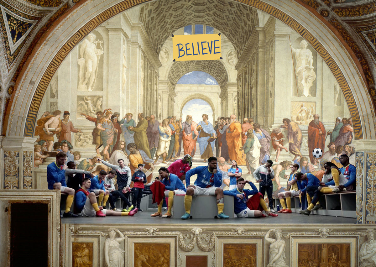 Renaissance Ted Lasso Canvas Print – Carling Jackson Art